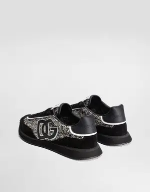 Dolce & Gabbana Dg Cushion Calfskin Sneakers - Multicolor