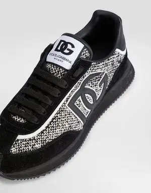 Dolce & Gabbana Dg Cushion Calfskin Sneakers - Multicolor
