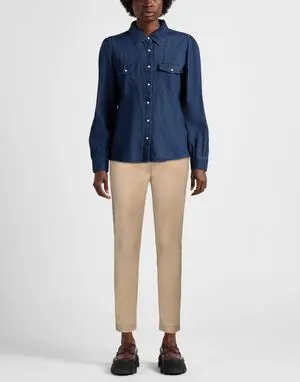 Liu Jo Tapered Cotton-blend Pants - Beige