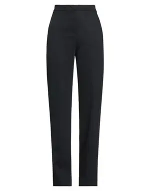 LIU •JO Straight-leg Twill Pants - Black