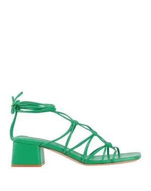 GIANVITO ROSSI Leather Sandals - Green
