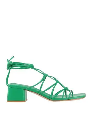 GIANVITO ROSSI Leather Sandals - Green