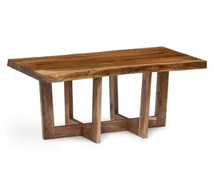 ALATERRE FURNITURE Berkshire Live Edge 42' Coff Ee Table - One-color