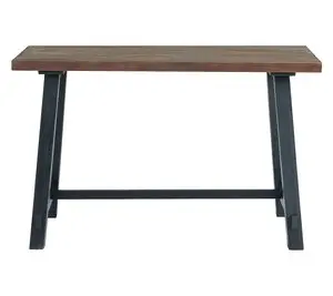 ALATERRE FURNITURE Adam 48' Pine Rustic Wood De Sk - One-color