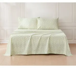 LUSH DECOR Floral Jacobean Cotton Sheet Set Sag E 4pc Set King - One-color