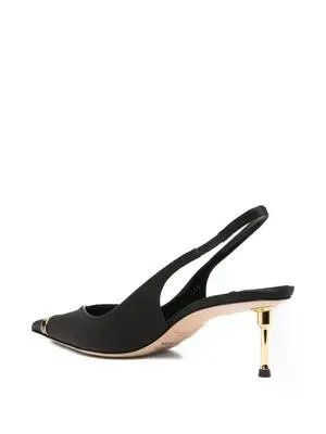 Elisabetta Franchi 60mm Slingback Pointed-toe Pumps