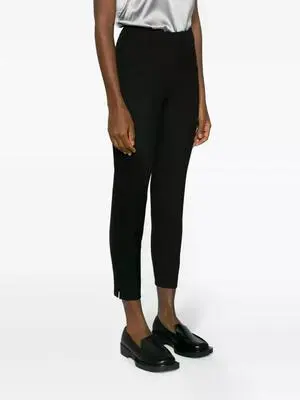Peserico Cropped Tailored Slim-fit Trousers