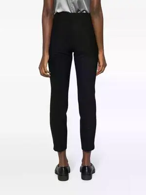 Peserico Cropped Tailored Slim-fit Trousers