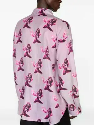 Acne Studios Printed Button-up Shirt