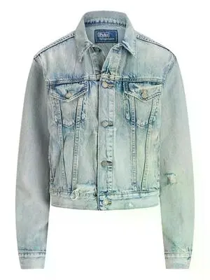 Polo Ralph Lauren Distressed Denim Trucker Jacket