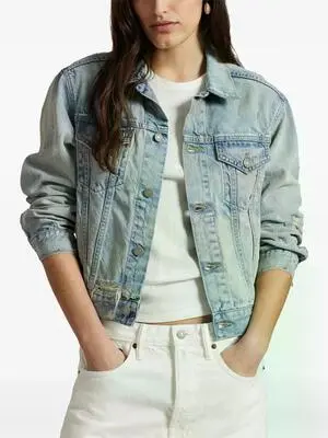 Polo Ralph Lauren Distressed Denim Trucker Jacket