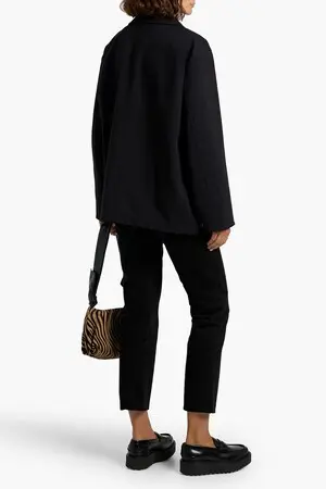 Theory Cotton-blend Twill Jacket With Buttoned Cuffs And Patch Pockets