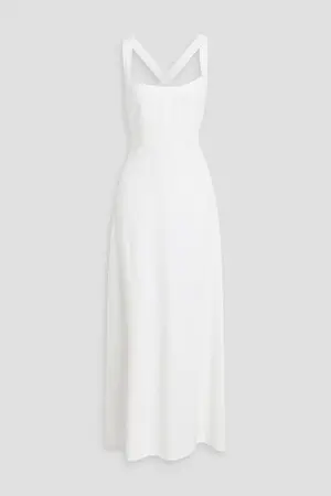 Theory Linen-blend Maxi Dress