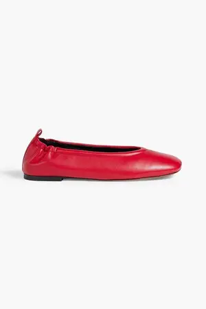 3.1 Phillip Lim Id Leather Ballet Flats - Red