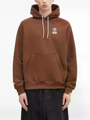 AAPE BY *A BATHING APE Logo-embroidered Hoodie