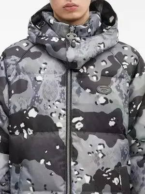 AAPE BY *A BATHING APE Camouflage-print Hooded Jacket