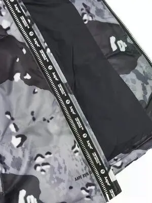 AAPE BY *A BATHING APE Camouflage-print Hooded Jacket