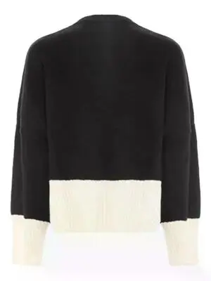 AKEP Colour-block Pullover Sweater
