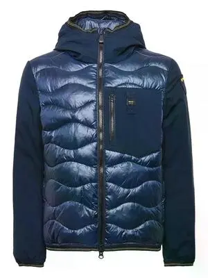 BLAUER. Quilted Hooded Jacket