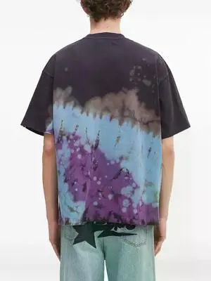 A BATHING APE Tie-dye T-shirt