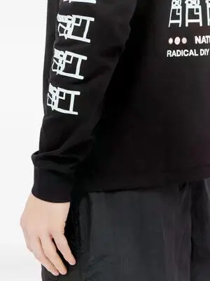 SPACE AVAILABLE Graphic-print Long-sleeve T-shirt
