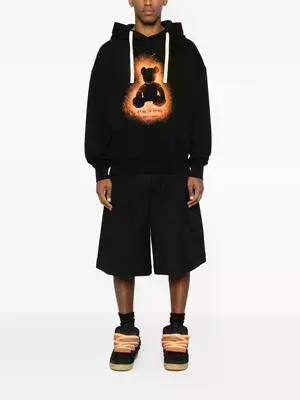 Palm Angels Spray-effect Hoodie