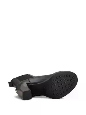 TOD'S Leather Chelsea Boots - Black