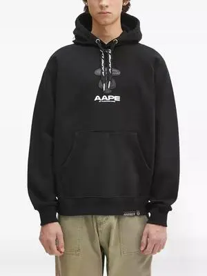 Aape By *a Bathing Ape Logo Sweatshirts Hoodies For Men