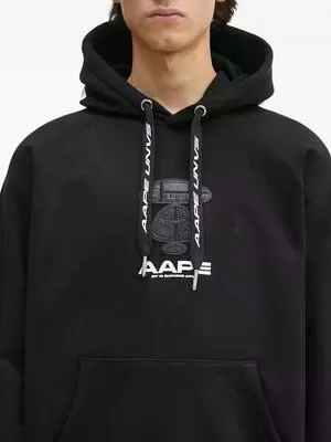 AAPE BY *A BATHING APE Moon Face Logo Hoodie