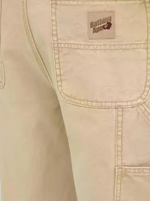 A BATHING APE Logo-patch Trousers