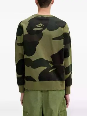 A BATHING APE Camouflage-print Sweatshirt