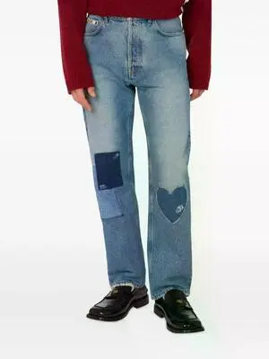 Moschino Patchwork Denim Pants