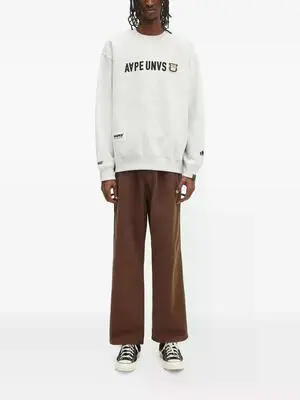 AAPE BY *A BATHING APE Embroidered Sweatshirt