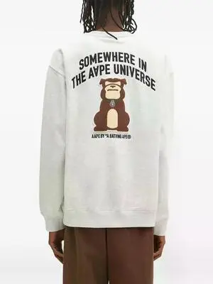 AAPE BY *A BATHING APE Embroidered Sweatshirt