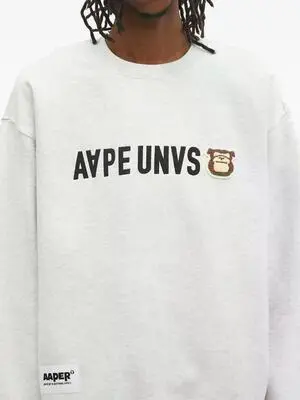 AAPE BY *A BATHING APE Embroidered Sweatshirt