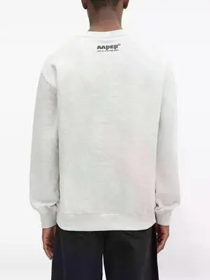 AAPE BY *A BATHING APE Aldo Ape Head-emblem Sweatshirt
