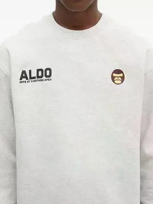 AAPE BY *A BATHING APE Aldo Ape Head-emblem Sweatshirt