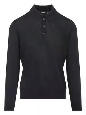 Giorgio Armani Wool Polo Shirt