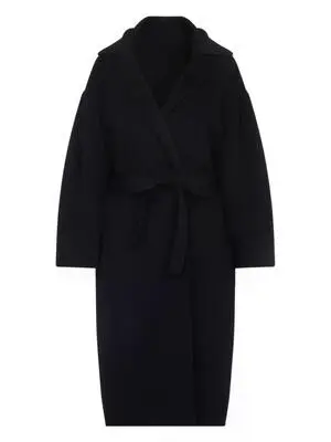 Alberta Ferretti Belted Wool Coat