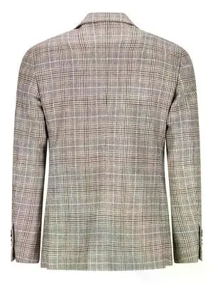 LARDINI Checked Two-button Jacket