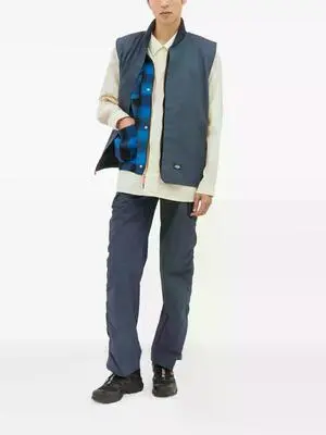 Dickies Zip-front Sleeveless Gilet - Blue