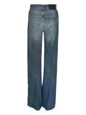 DONDUP Distressed Five-pocket Jeans - Blue