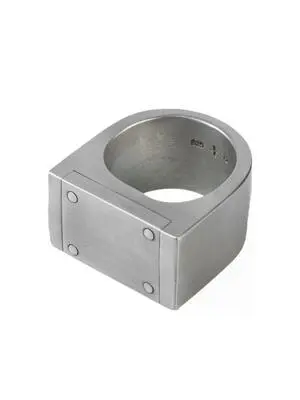 PARTS OF FOUR Sterling Plate Single Ring