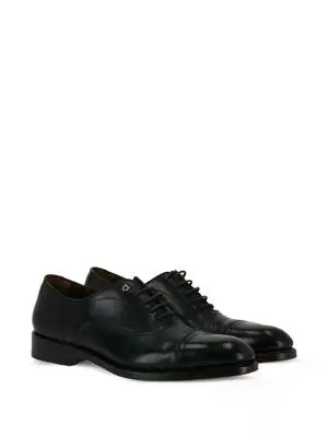 FERRAGAMO Leather Derby Shoes