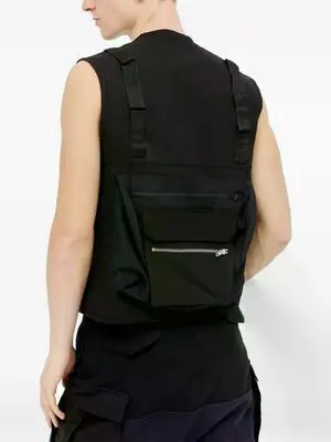 SPACE AVAILABLE Ring-detail Utility Vest