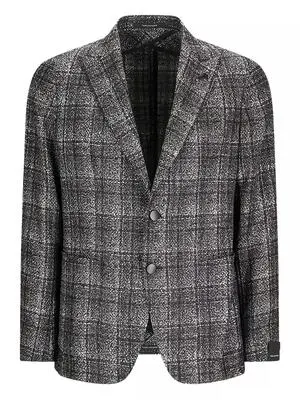 Tagliatore Checked-pattern Two-button Blazer