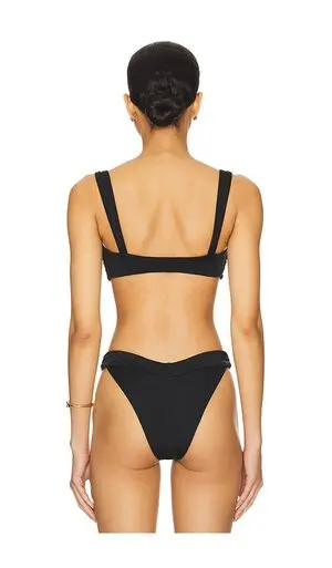 CIN CIN Abyss Bikini Top - Black