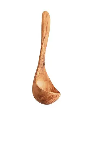 VERVE CULTURE Olivewood Ladle - Brown