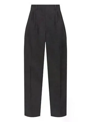 Givenchy Pleated Wool Trousers - Grey