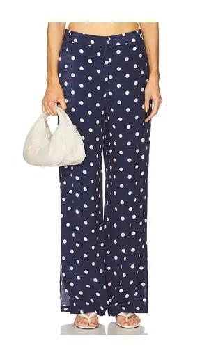 Hemant & Nandita Wide Leg Pant - Blue